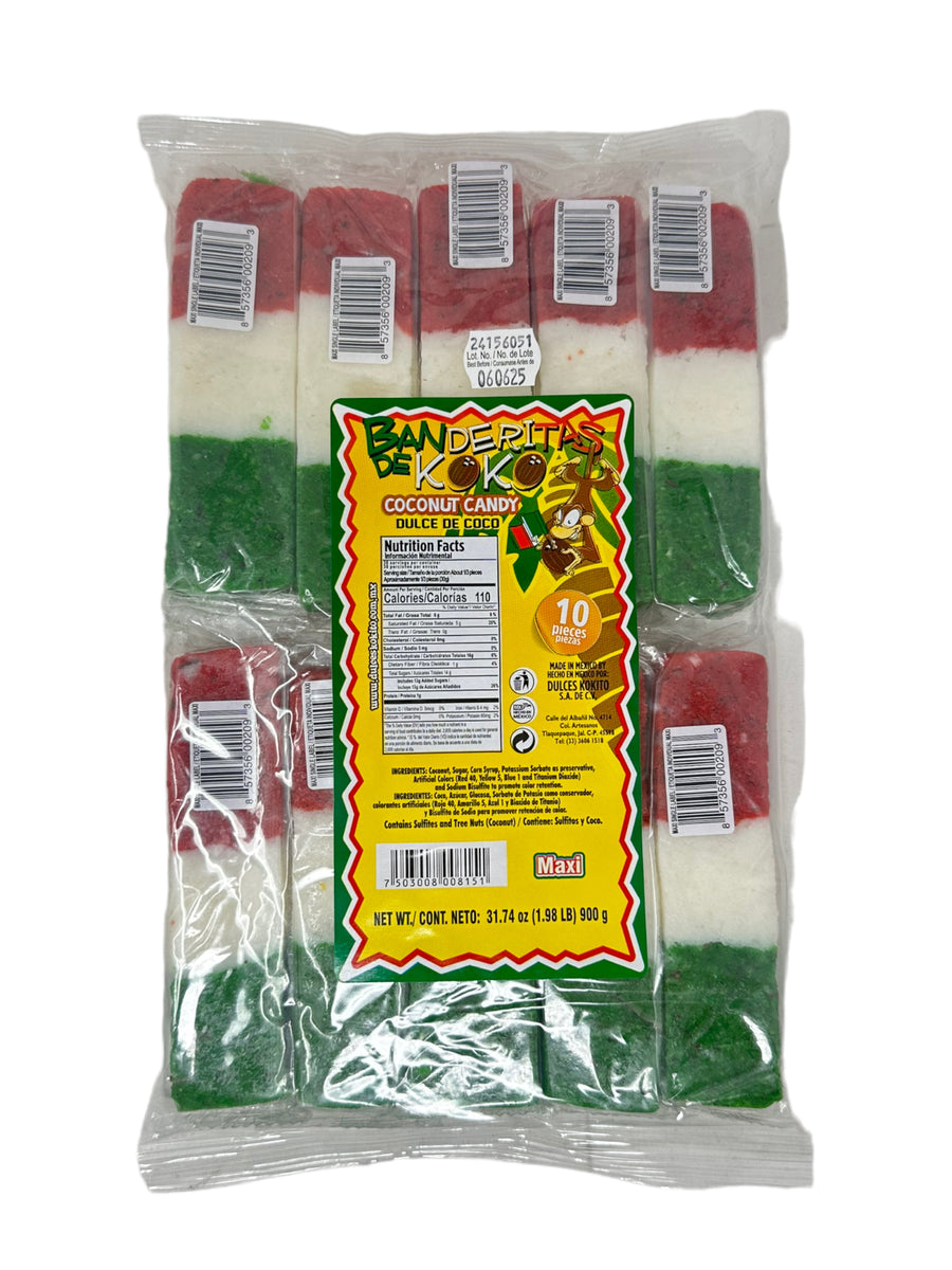 Kokito Banderitas De Coco – Sandy’s Imports