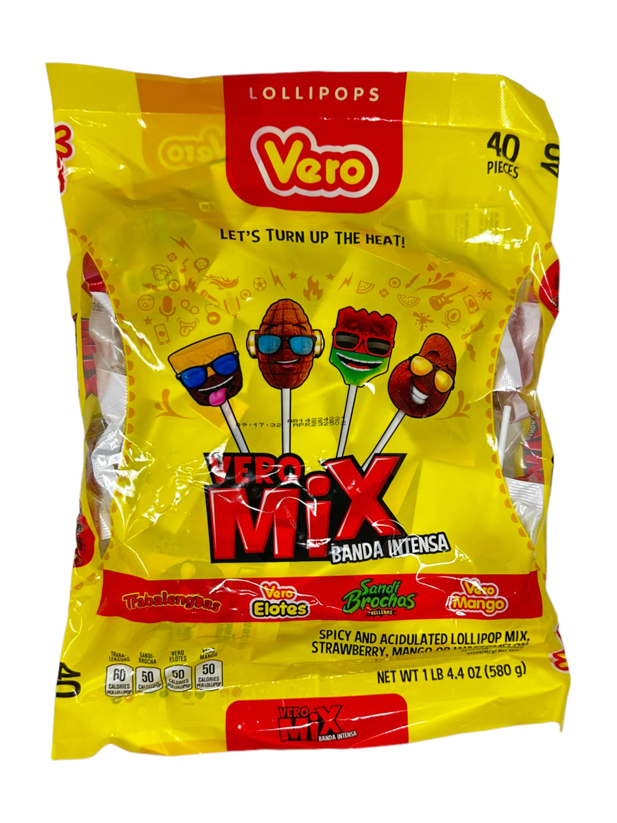 Vero Mix Banda Intensa Paletas – Sandy’s Imports