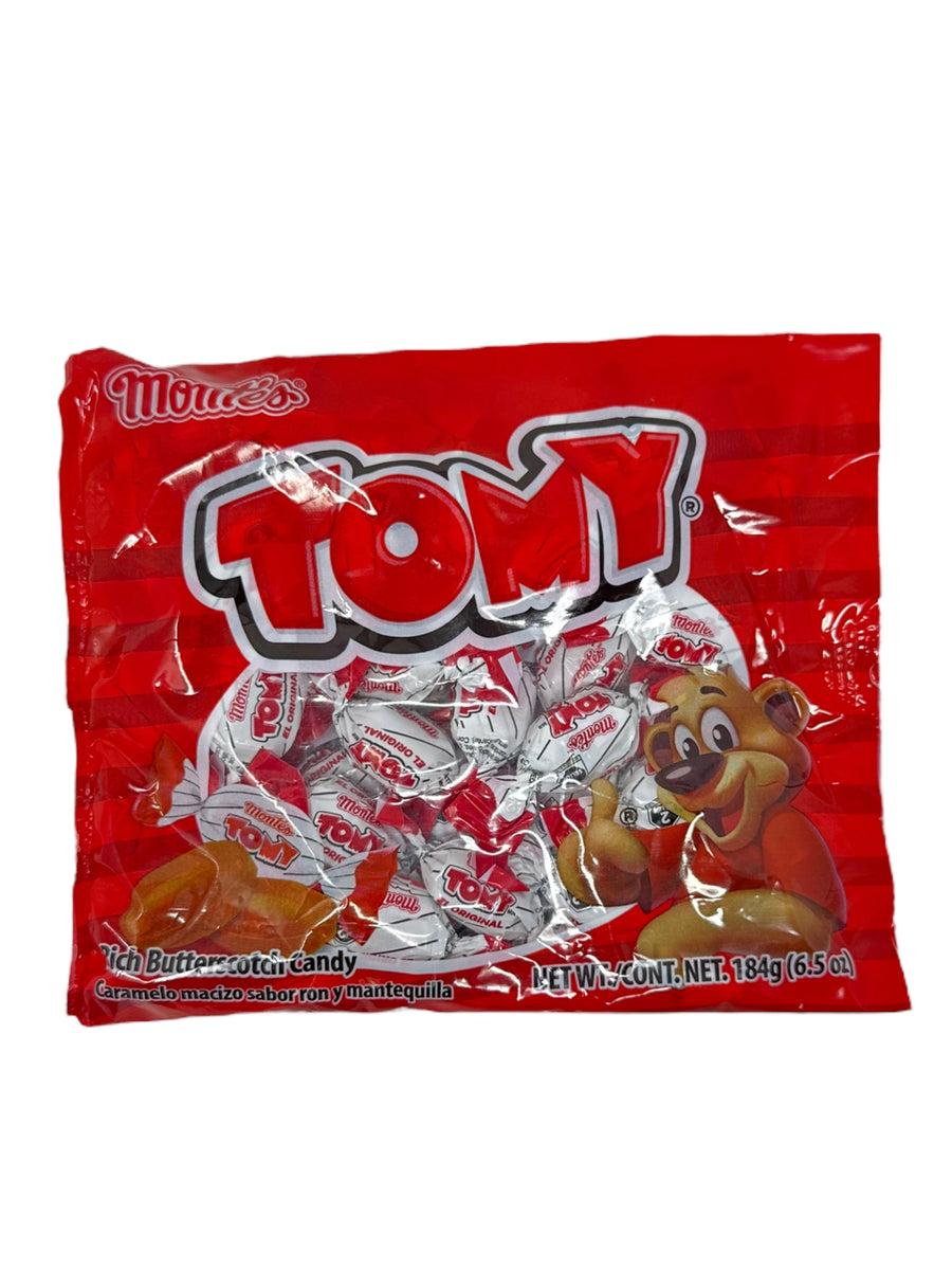 Montes Tomy Butterscotch Hard Candy – Sandy’s Imports