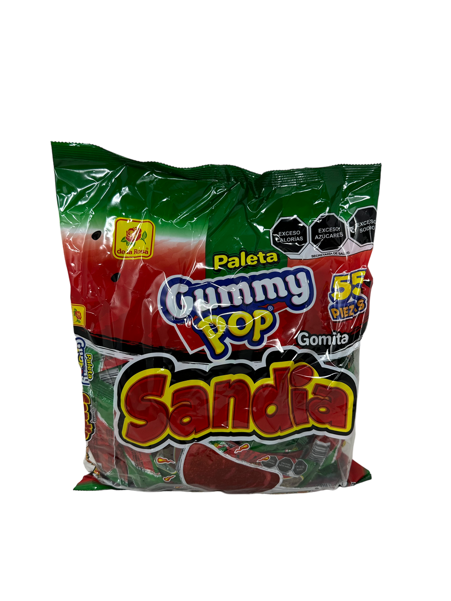 De La Rosa Spicy Gummy Pop – Sandy’s Imports