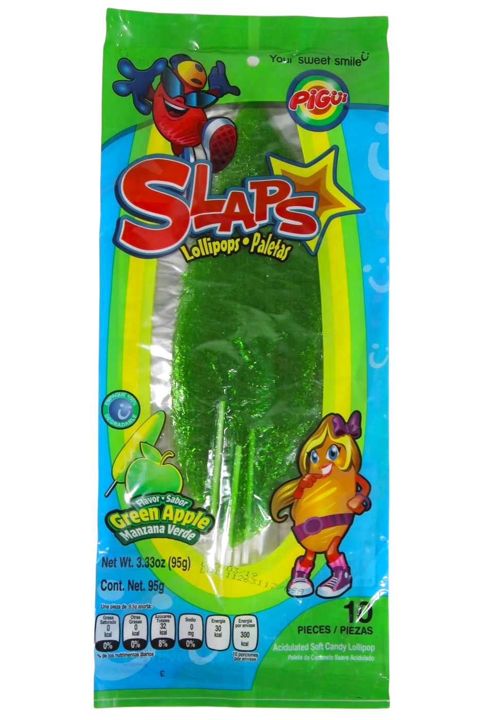 Pigui Slaps Candy Cachetadas 10 Count — Sandy’s Imports
