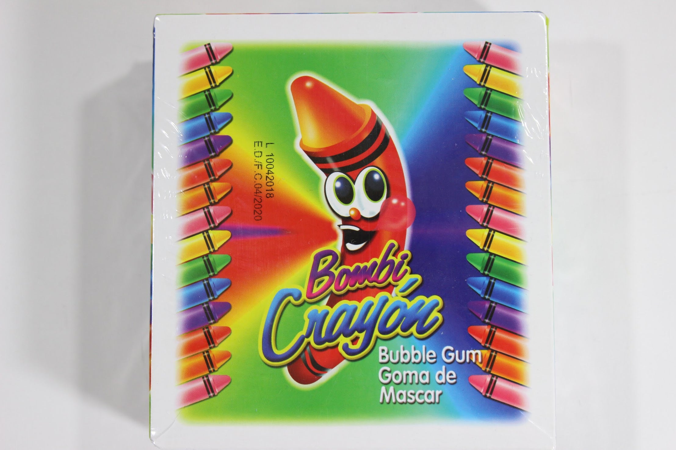 Carr Bombi Crayon Goma De Mascar / Crayon Bubble Gum / TikTok Gum Tren ...