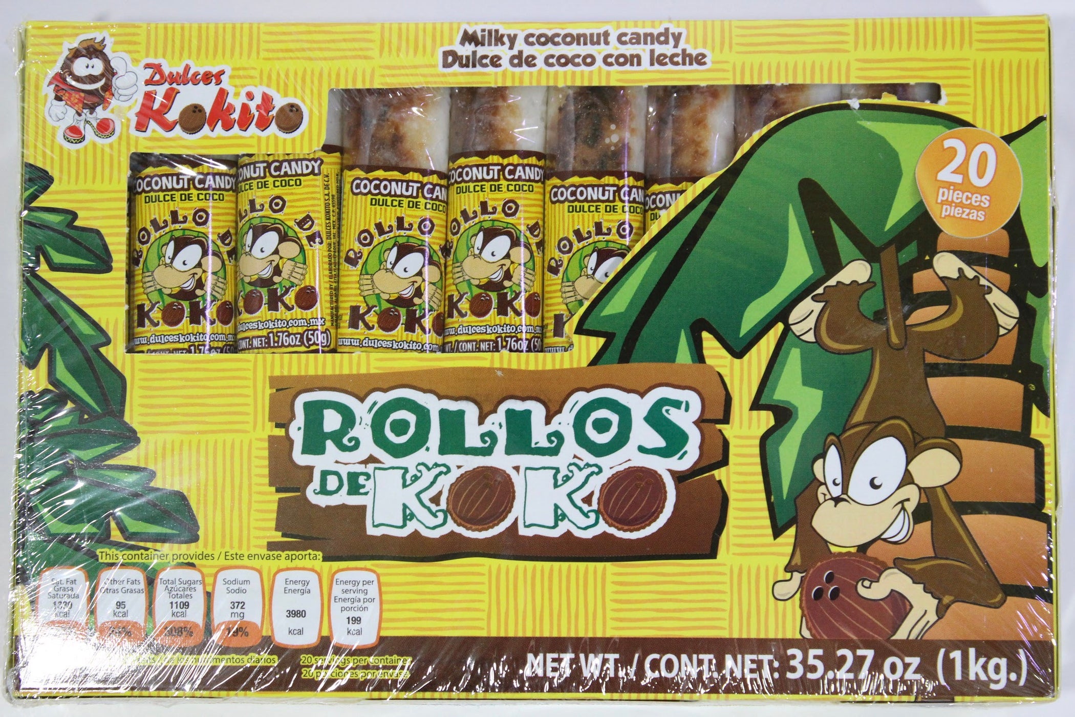 Dulces Kokito Rollos de Coco / Coconut Rolls — Sandy’s Imports